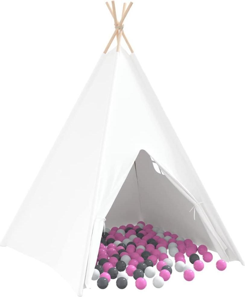 Dkd Home Decor Namiot Tipi Biały 120X150Cm Tkanina I Plastik - Ceny i ...