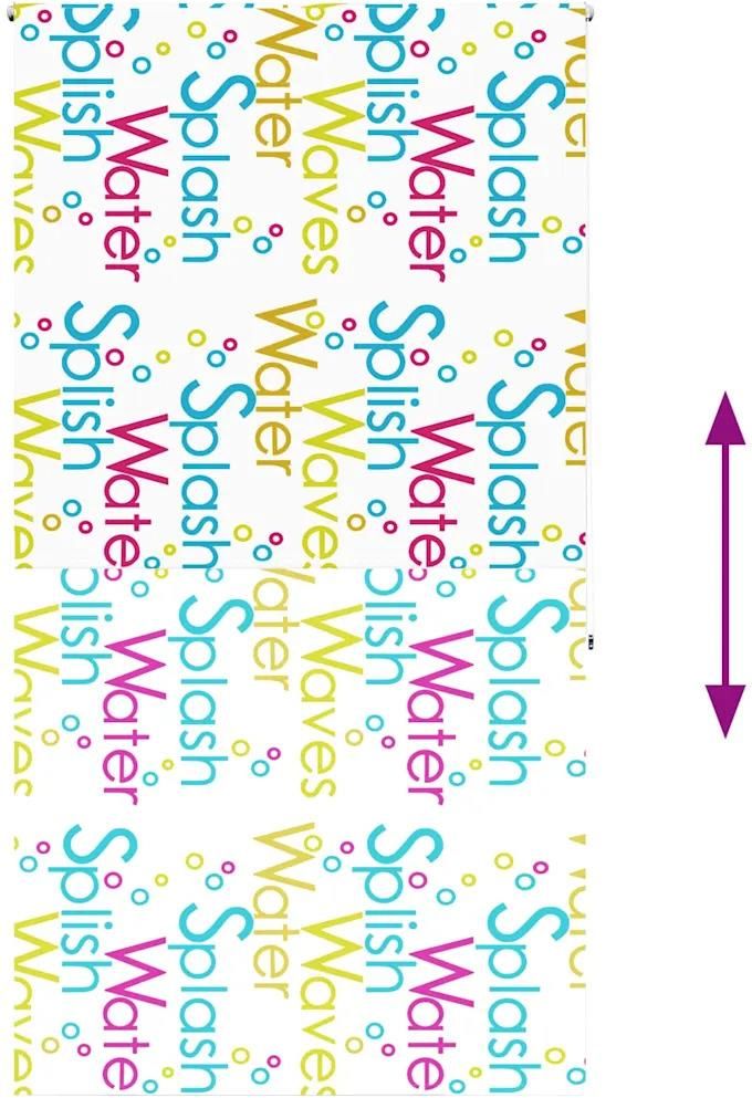 Gravora Roleta Prysznicowa Splash Peva 240X140Cm Wodoodporna Biała ...