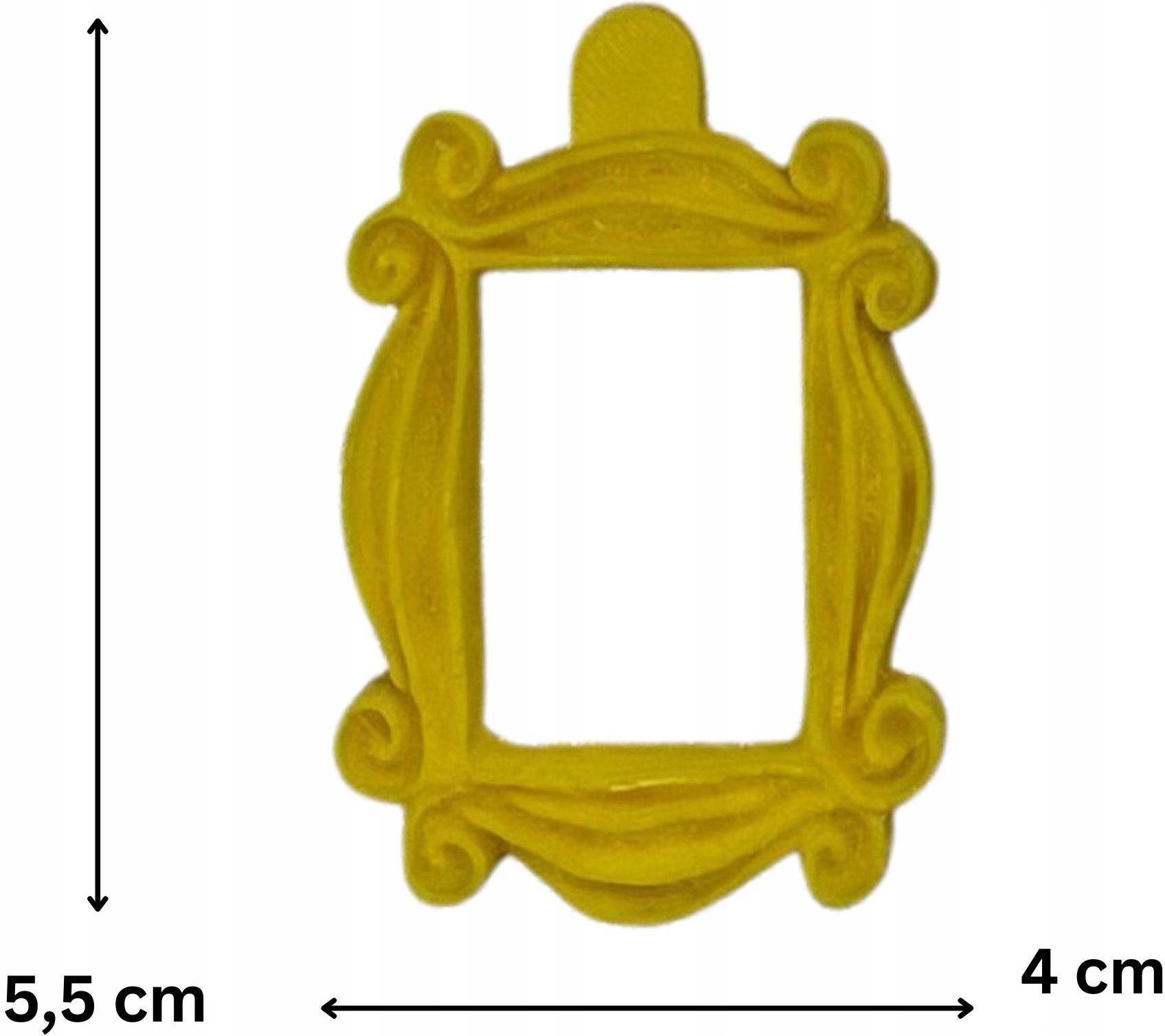 Topper urodzinowy miłośnik Motyw Friends Personalizowany klaps filmowy ...