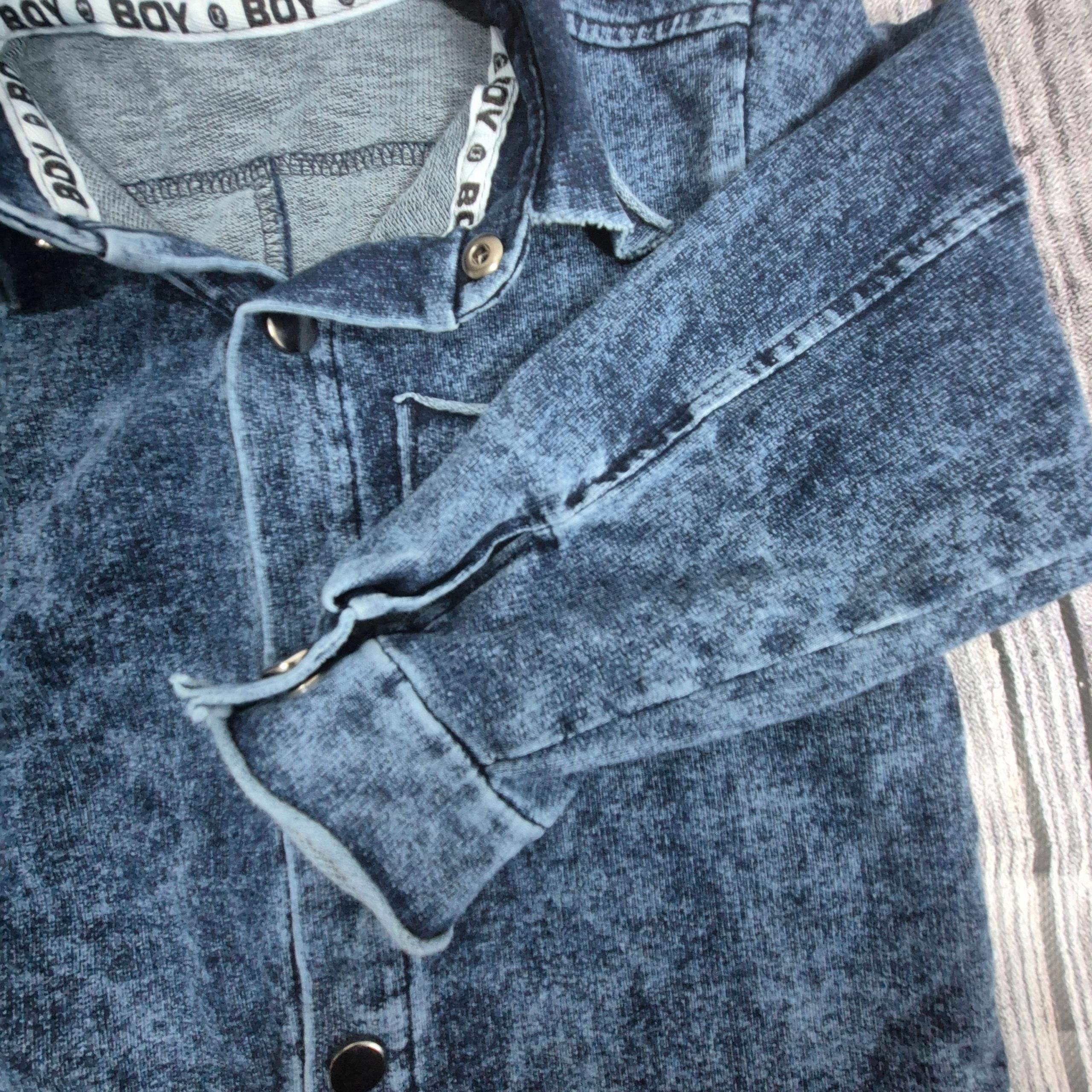 Koszula bluza chłopięca dekatyzowana niebieska MIMI rozmiar 128-134 ...