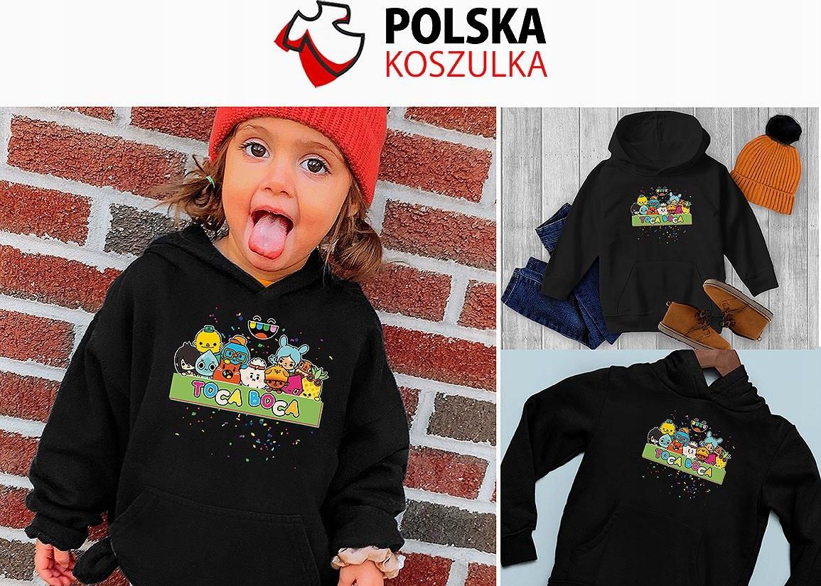 Bluza Z Kapturem Dziecięca Dla Dzieci Toca Boca Life World 116 Jakość ...