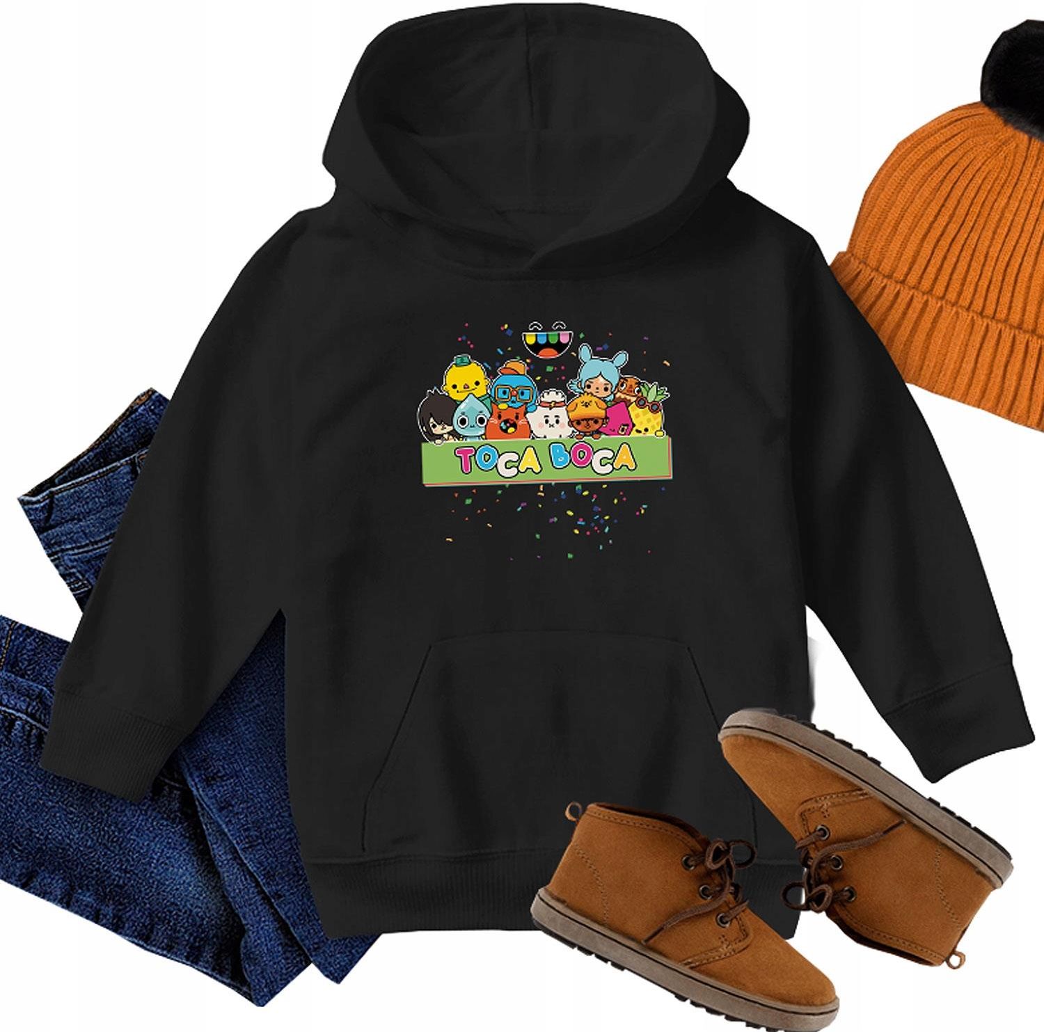 Bluza Z Kapturem Dziecięca Dla Dzieci Toca Boca Life World 116 Jakość ...