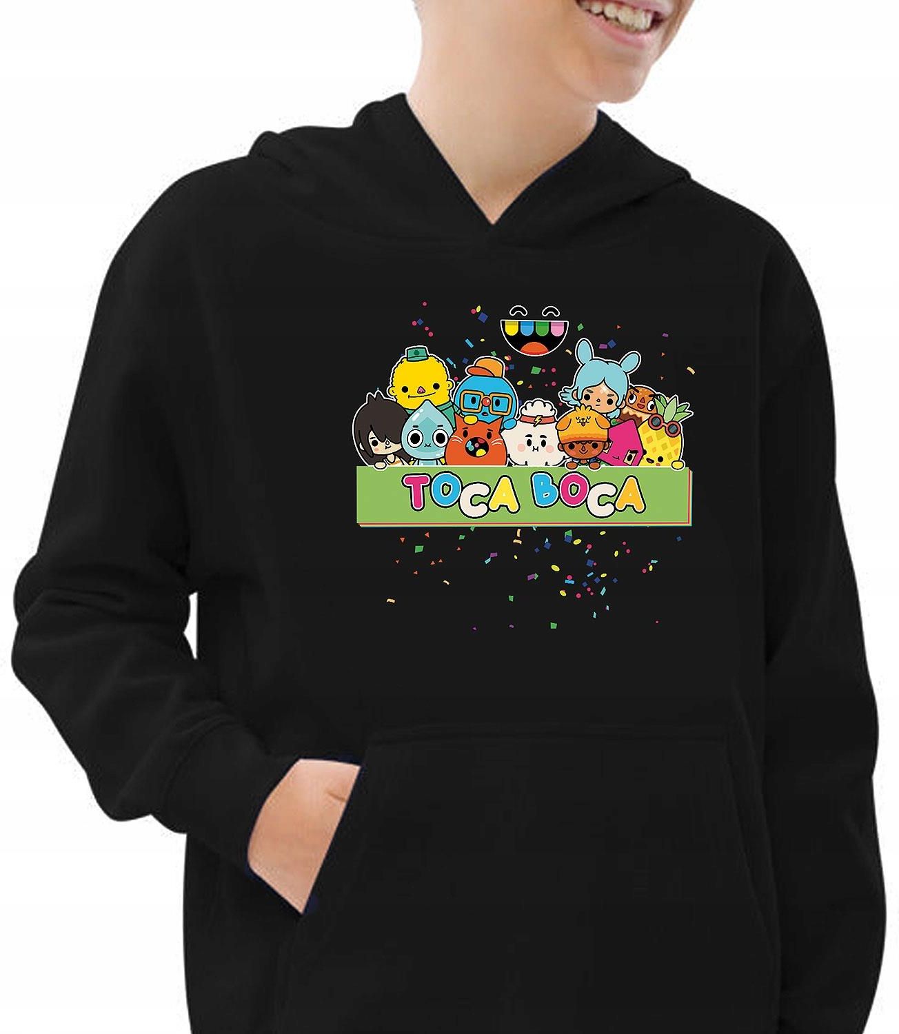 Bluza Z Kapturem Dziecięca Dla Dzieci Toca Boca Life World 116 Jakość ...