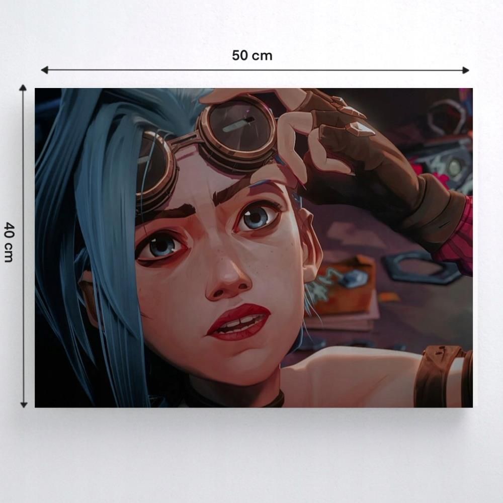 Malowanie Po Numerach Z Ramą Obrazy Do Malowania Arcane Jinx 50X40cm ...