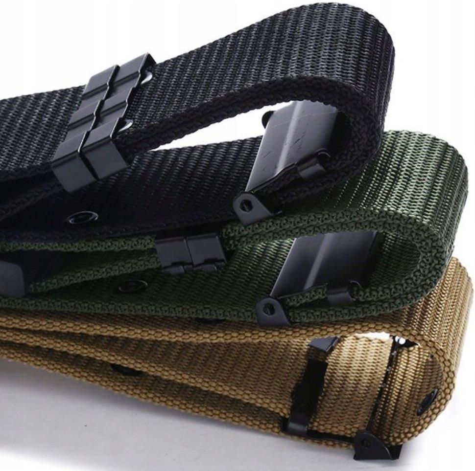 Pasek Taktyczny Wojskowy Security Nylon Quick Release 5,5cm Asg Ochrona ...