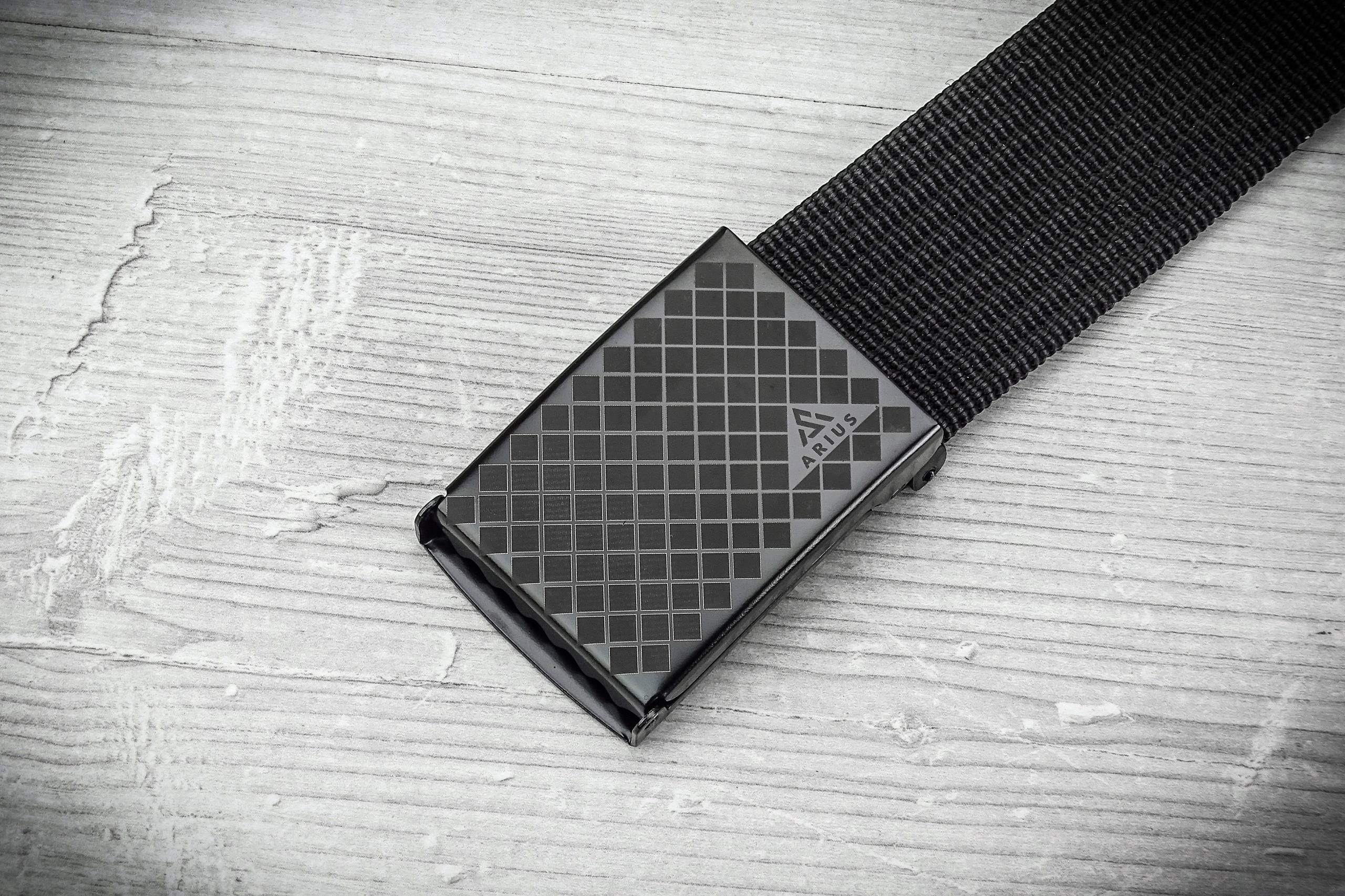 Arius Pasek Parciany Meski Idealny do Krotkich Spodni Czarny Dlugi 145 ...