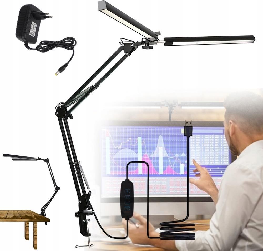 Lampa Lampka Na Biurko Led czarny (MM9HU2) - Opinie i atrakcyjne ceny ...