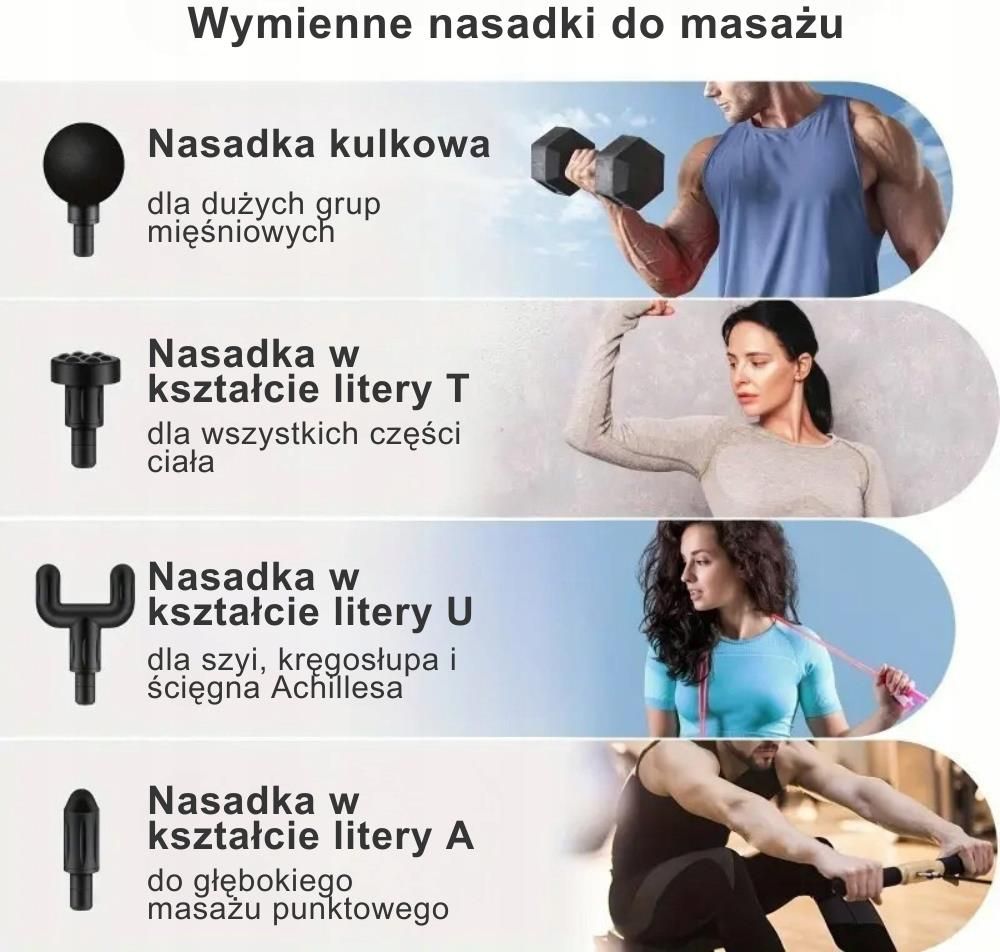 Masażer Pistolet Masażer FG-01 Karku Pleców Do Masażu Masażer ...