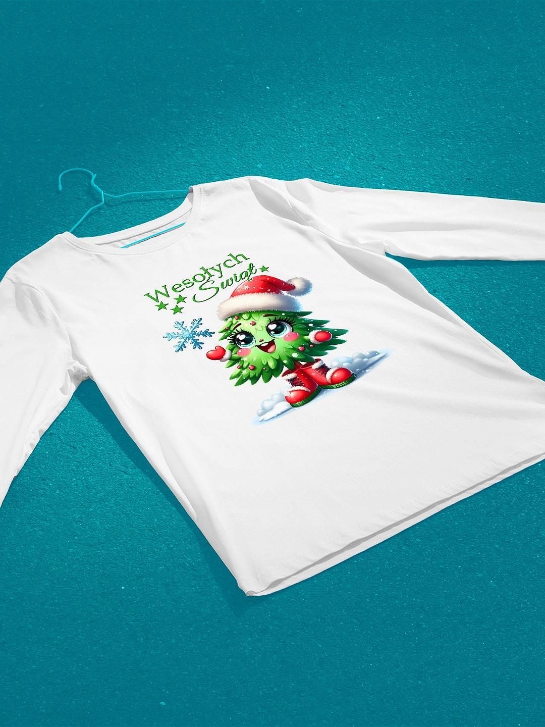 Bluzka Dziecięca Świąteczna Wesołych Świąt Choinka Święta 110-116 ...