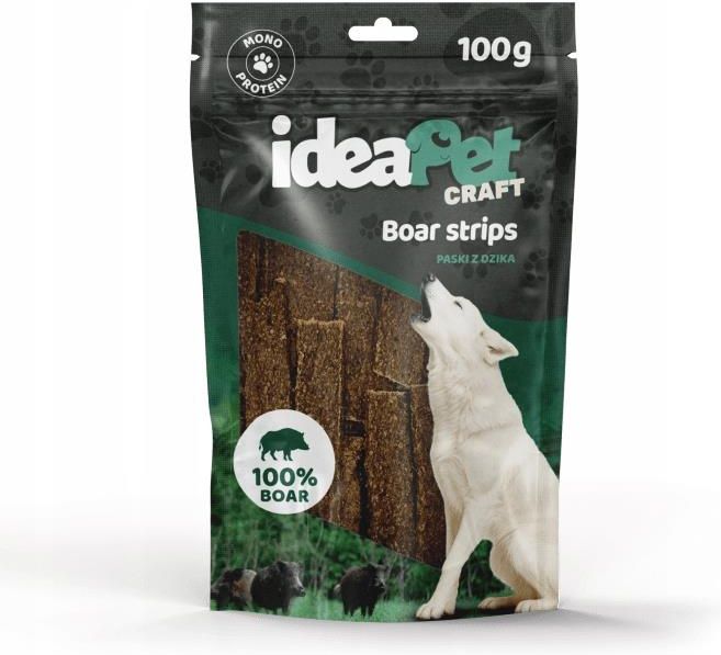 Karma Ideapet Idea Pet Craft Paski Z Dzika 100G - Ceny i opinie - Ceneo.pl