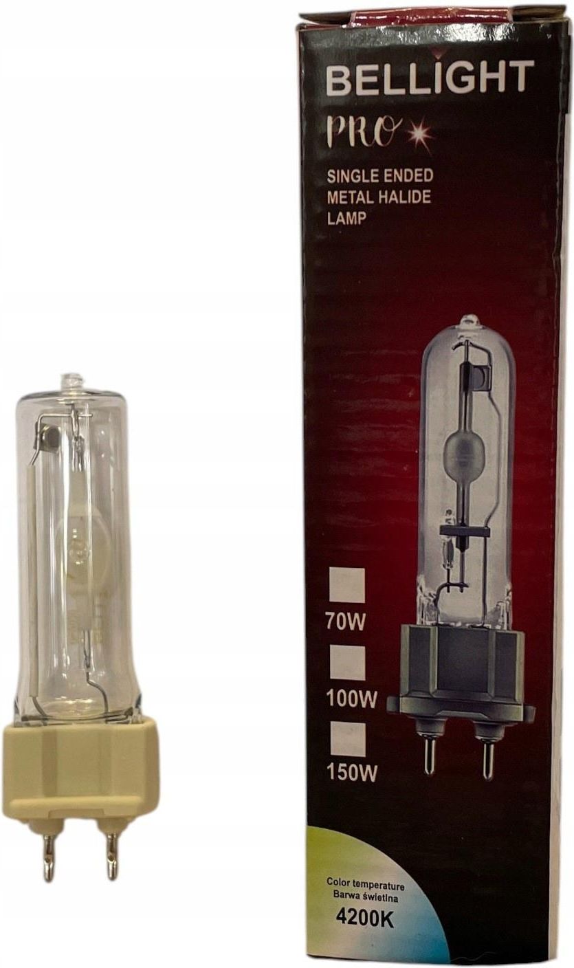 Bellight Żarówka Metal-halide G12 100W 4000K 8500lm Głębokie ...