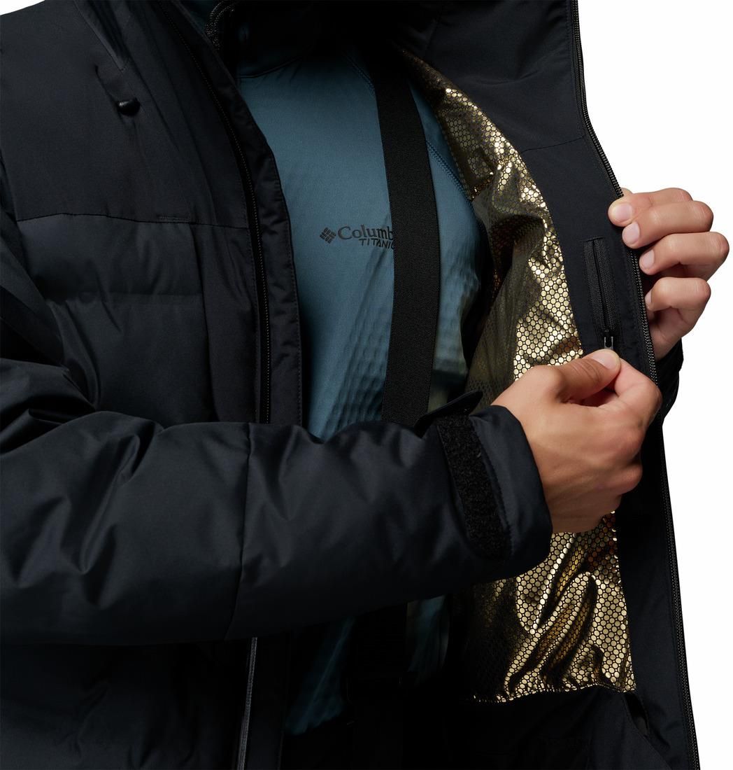 Columbia Kurtka Narciarska Męska Glacier Ridge Czarna 2134761010 - Ceny ...