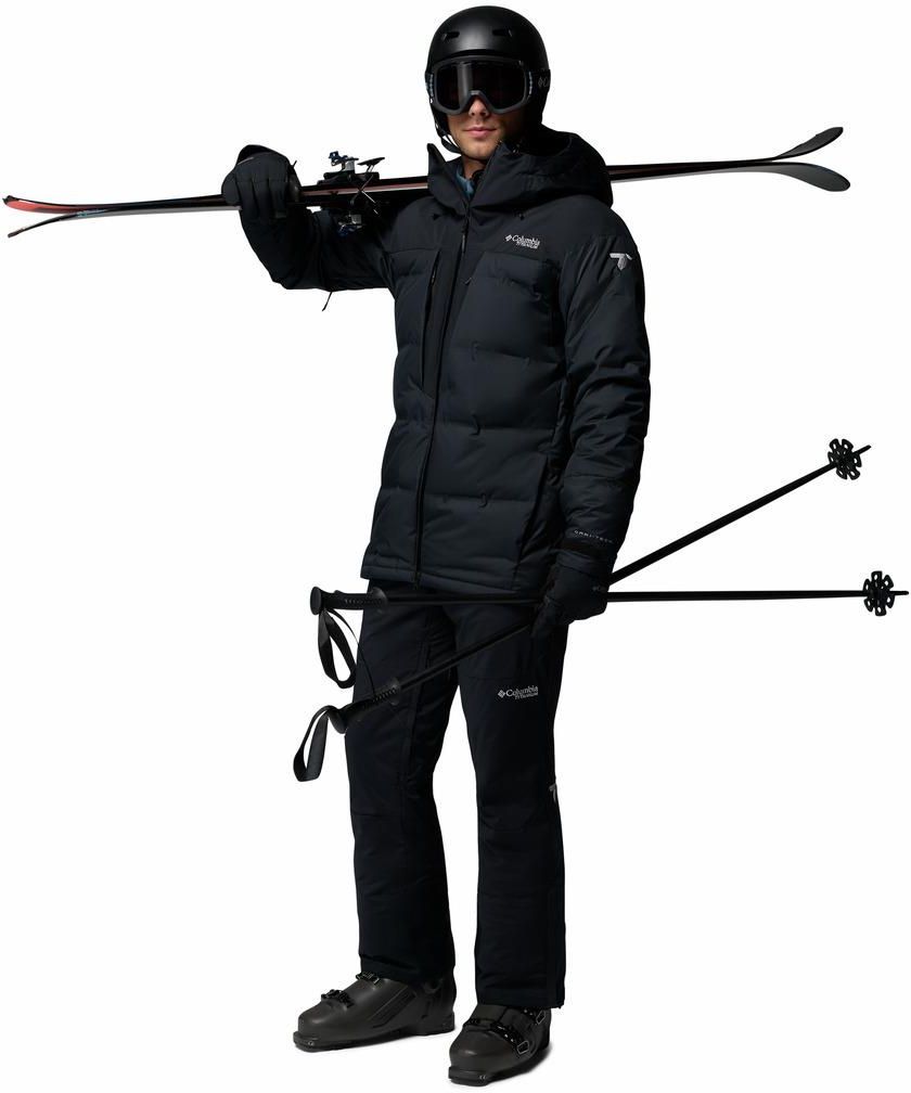 Columbia Kurtka Narciarska Męska Glacier Ridge Czarna 2134761010 - Ceny ...