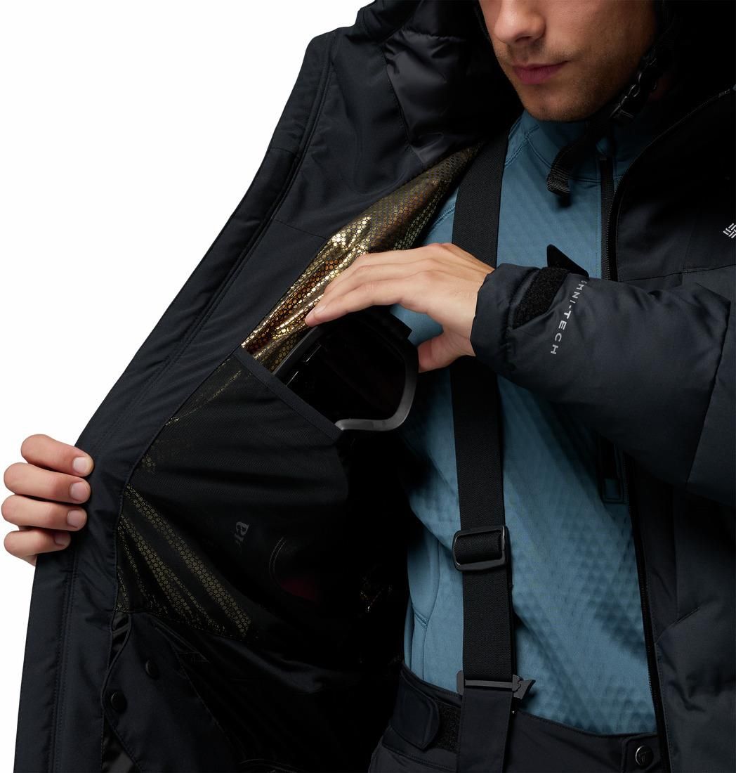 Columbia Kurtka Narciarska Męska Glacier Ridge Czarna 2134761010 - Ceny ...