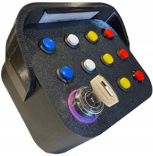 Kierownica Button Box symulator Euro Truck stacyjka Ets Ats Panel ...