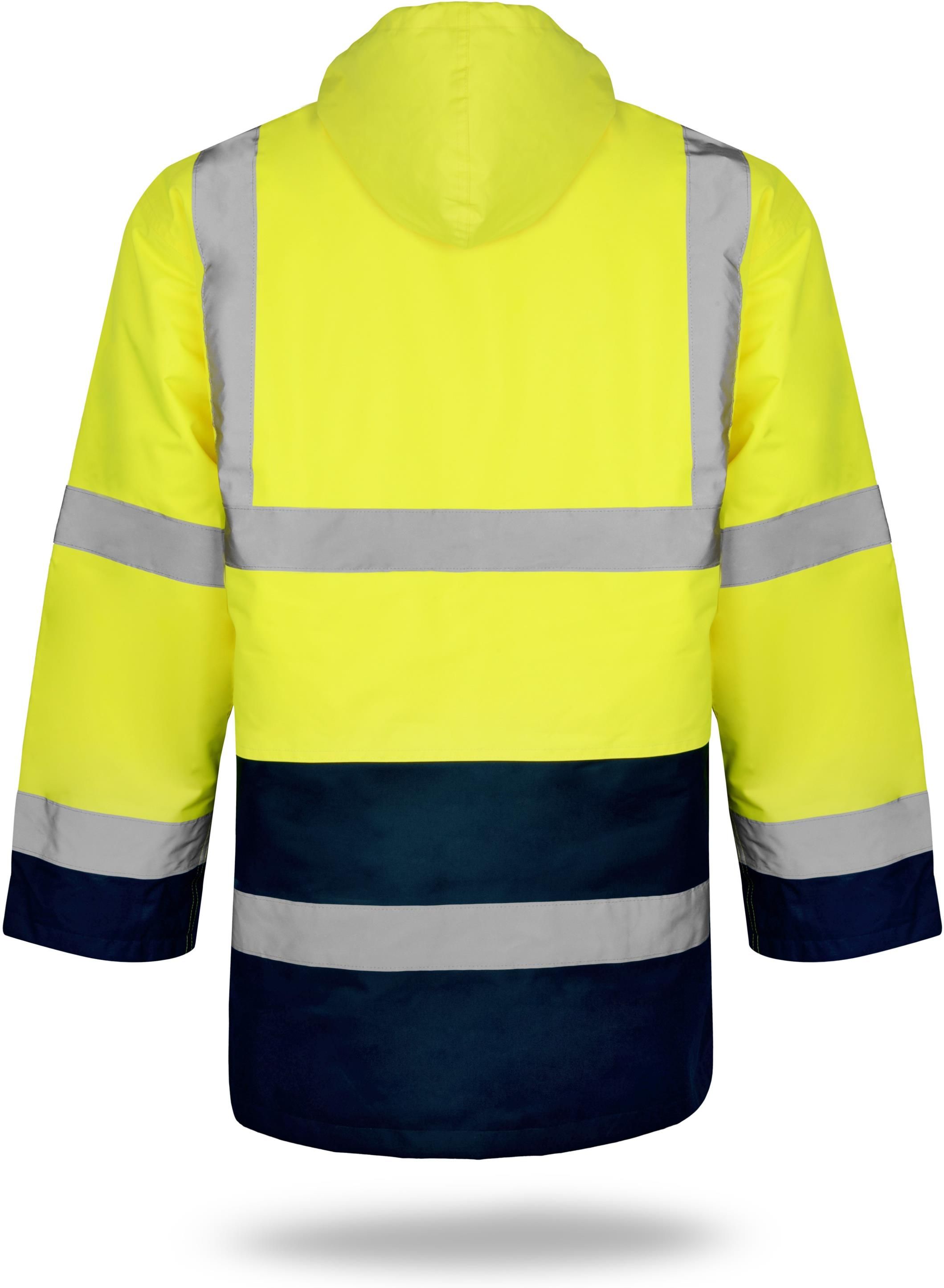 Mark The Helper Kurtka Robocza Thick 77504, Neonowo Zółto-Granatowa ...