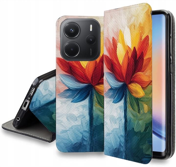 Etui Do Xiaomi Redmi Note 14 4G Z Klapką Szkło Hartowane - Etui na ...