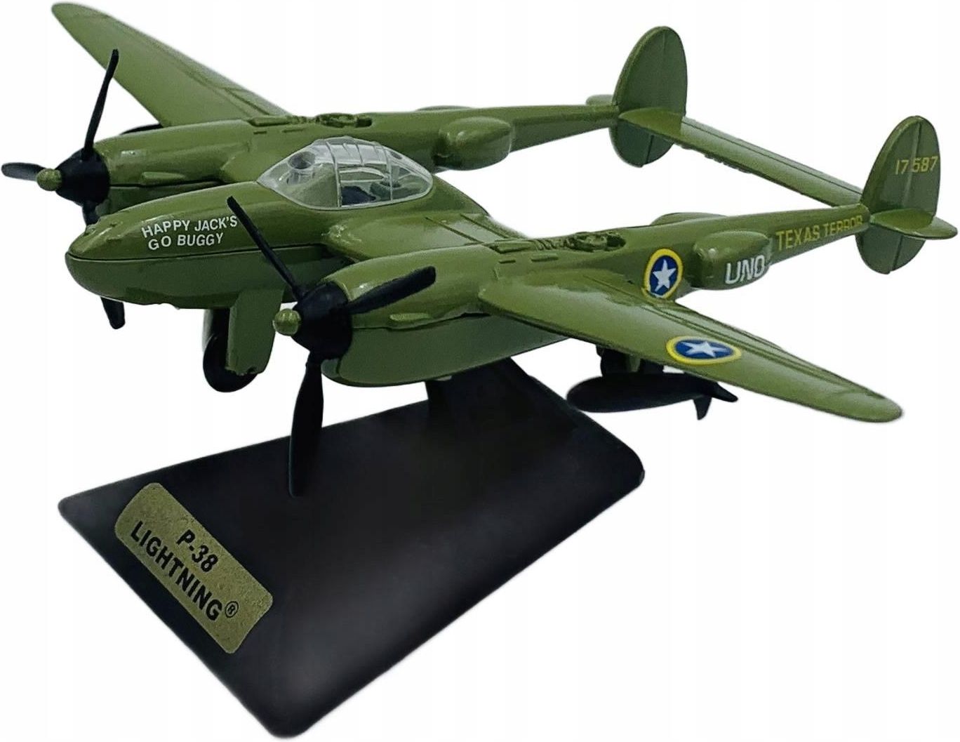 Motormax Samolot Lockheed P-38 Lightning Model Metal - Ceny i opinie ...