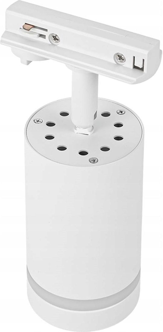 Ring reflektor szynowy GU10 biały 0.08 m 1-punkt 12 W 230 V ...