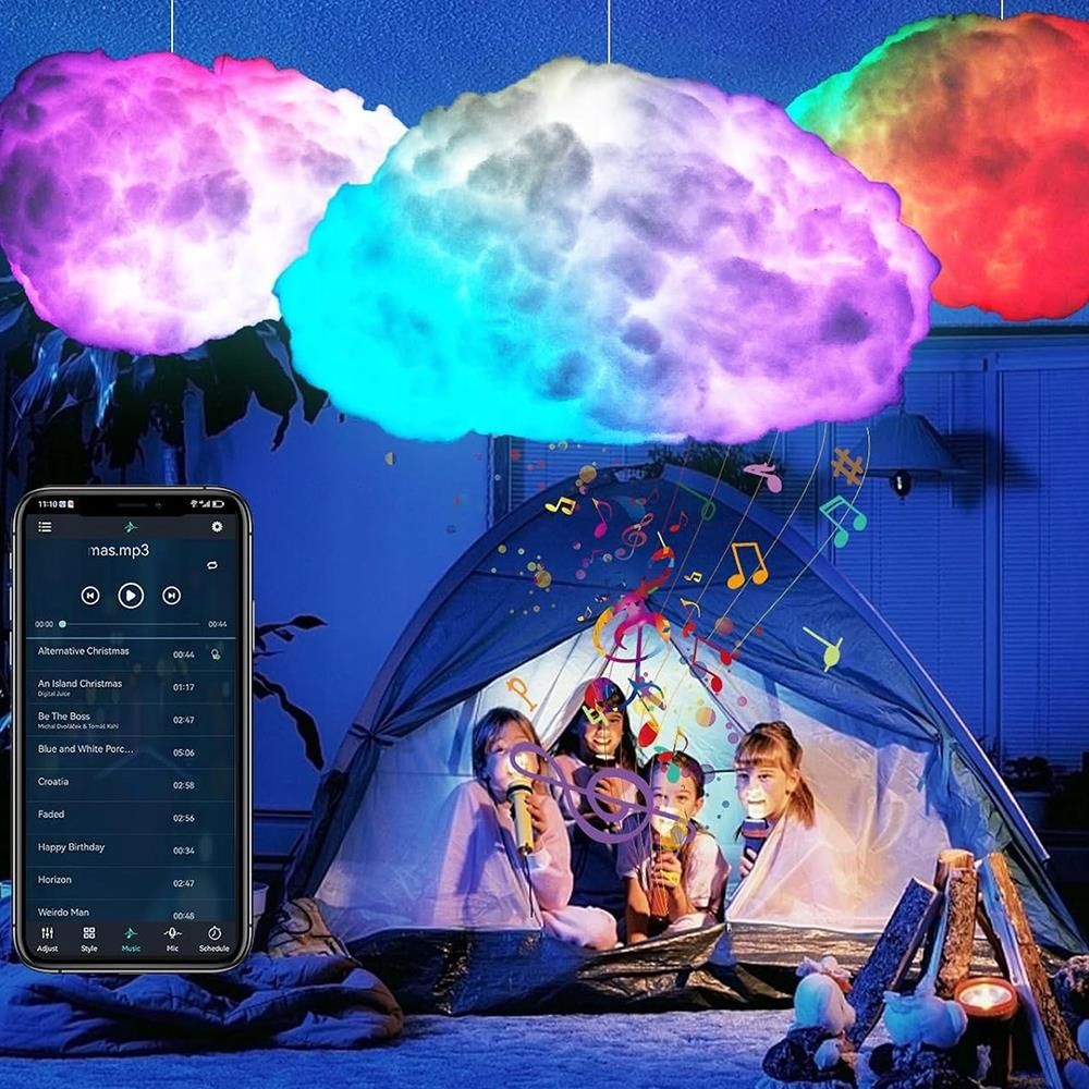 Led RGB Pilot 5V Chmury Neon Elastyczny wielokolorowy (885658965792 ...