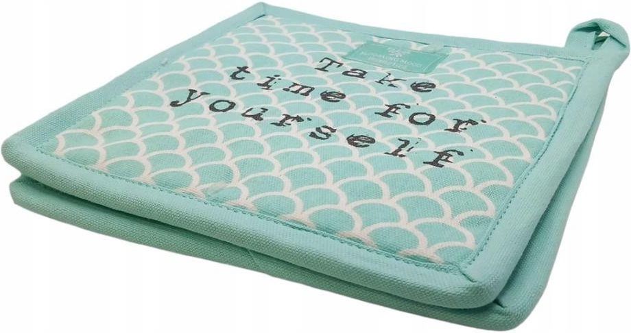 Uchwyt do garnków zestaw 20x20 cm niebieski 2 szt. (5906170035703 ...