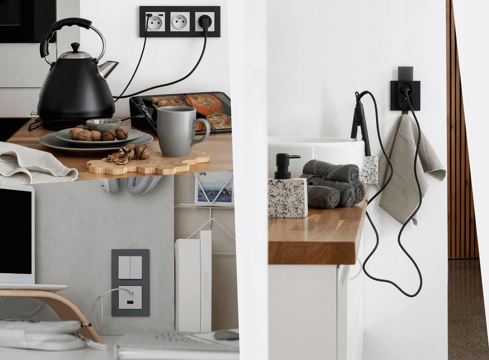 Lampa KONTAKT-SIMON Simon 55 Kinkiet LED Czarny - Opinie i atrakcyjne ...