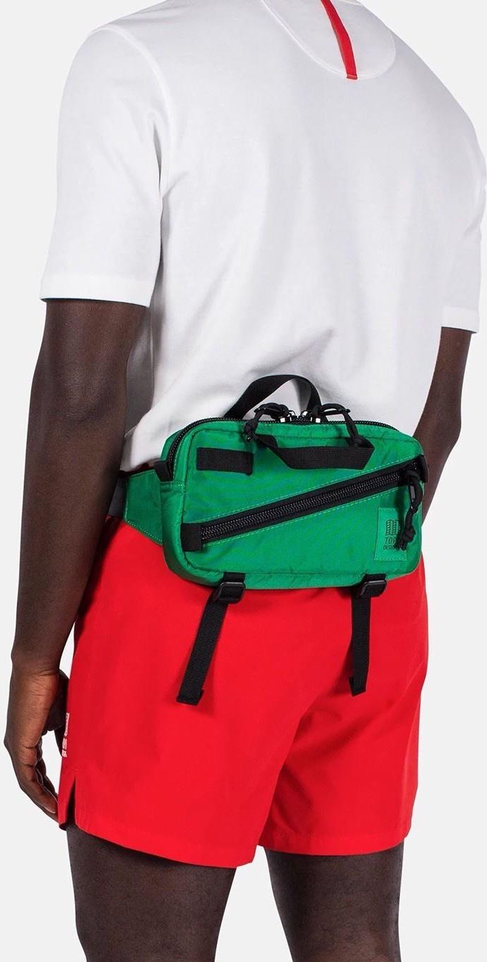 Torba biodrowa Topo Designs Mini Quick Pack - almond / emberglow - Ceny ...