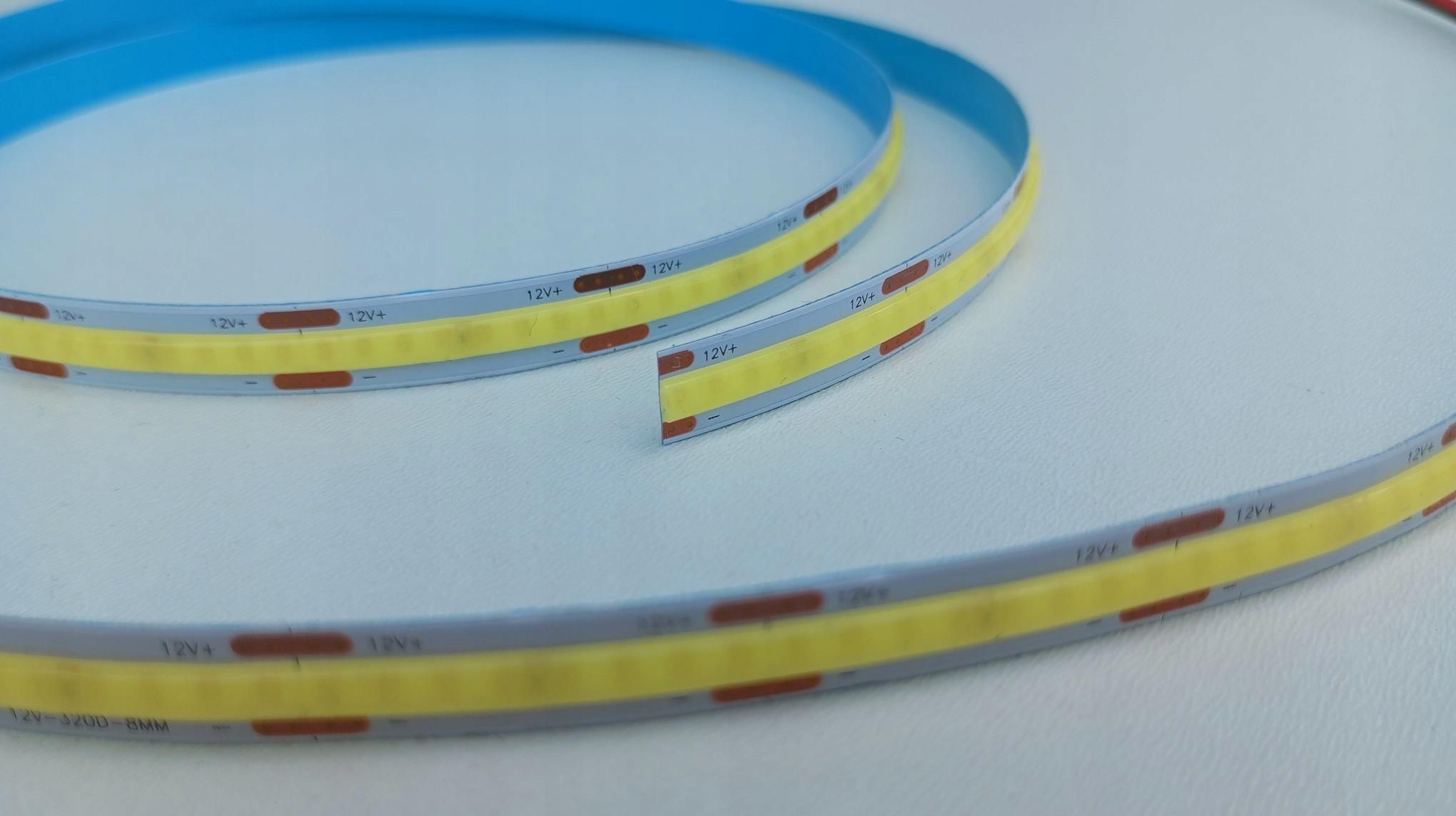 Taśma LED LDN COBLEDSTRIPWARMWHITE3205M 5m biały ciepły (5906058961346 ...