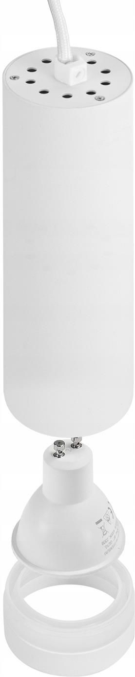NEO0132 szynoprzewód Lampa Tubo Ring biały 1.13 m 1 punkt świetlny GU10 ...