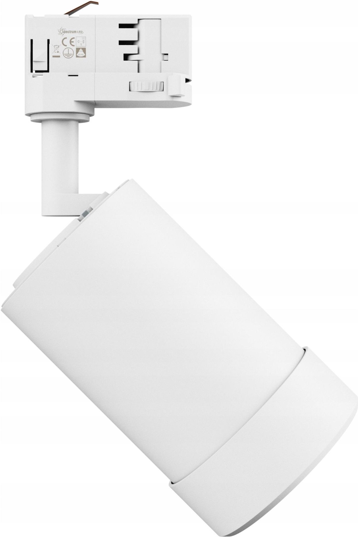 Lampa szynowa 3 Fazy 20W Cct biały 0.13 m 1 punkt świetlny LED ...