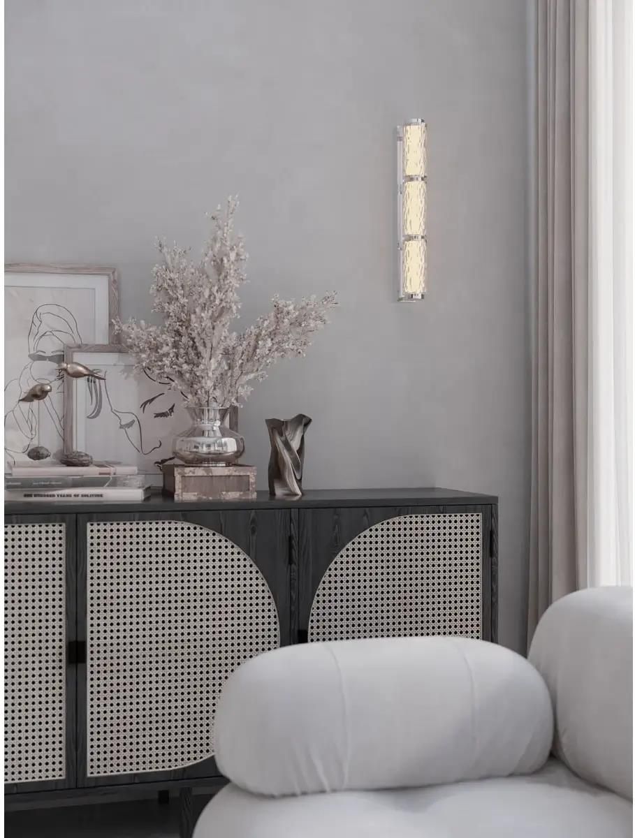 Lampa MAXLIGHT LOVE W0423 Lampa ścienna chrom, 1 punkt światła, glamour ...