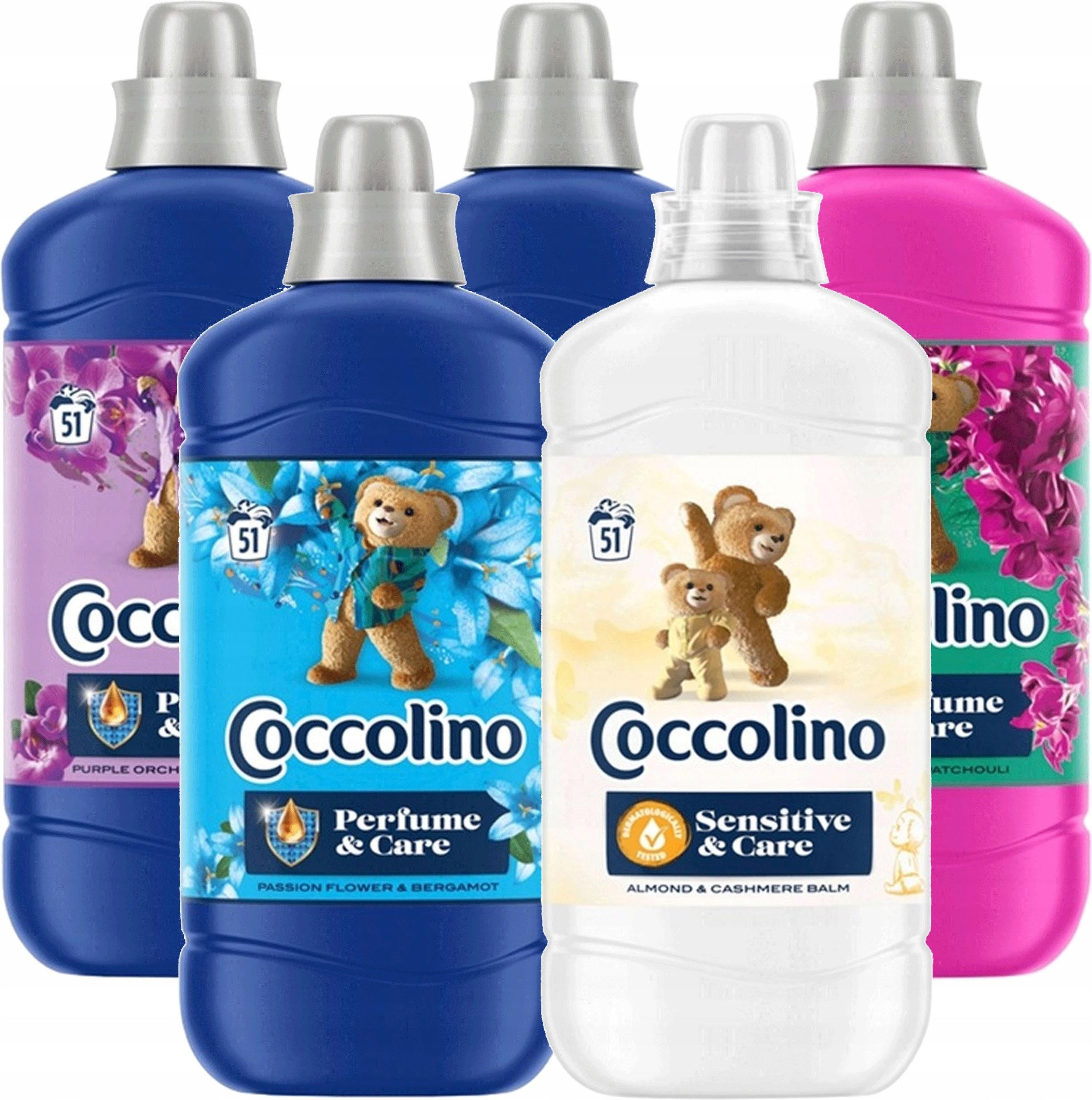 Coccolino Creations Płyn Do Płukania Water Lily & Blueberries 6,375l ...