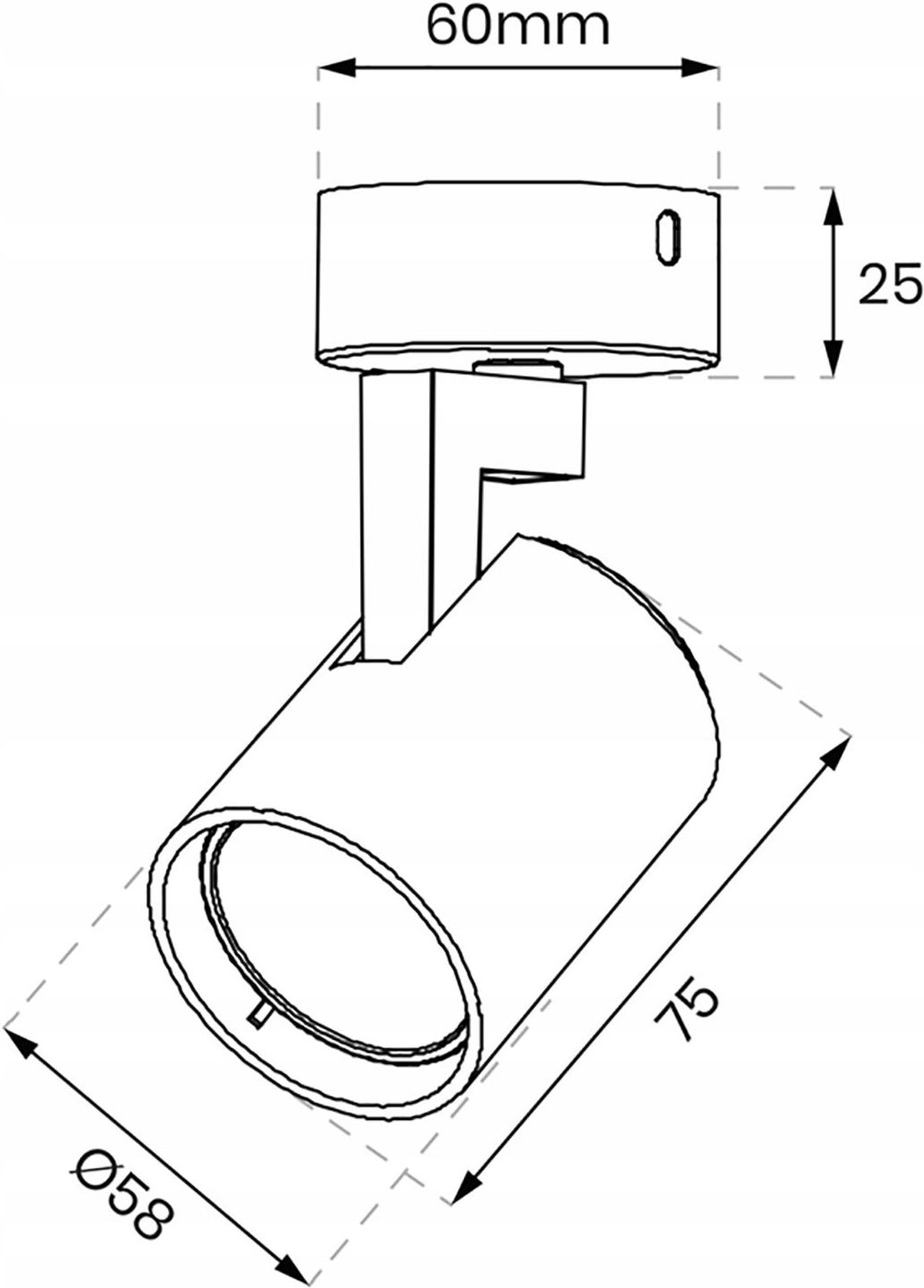 Milagro Volf Spot Czarny GU10 6.5W Neutralna (KOD: 5906293600819 ...