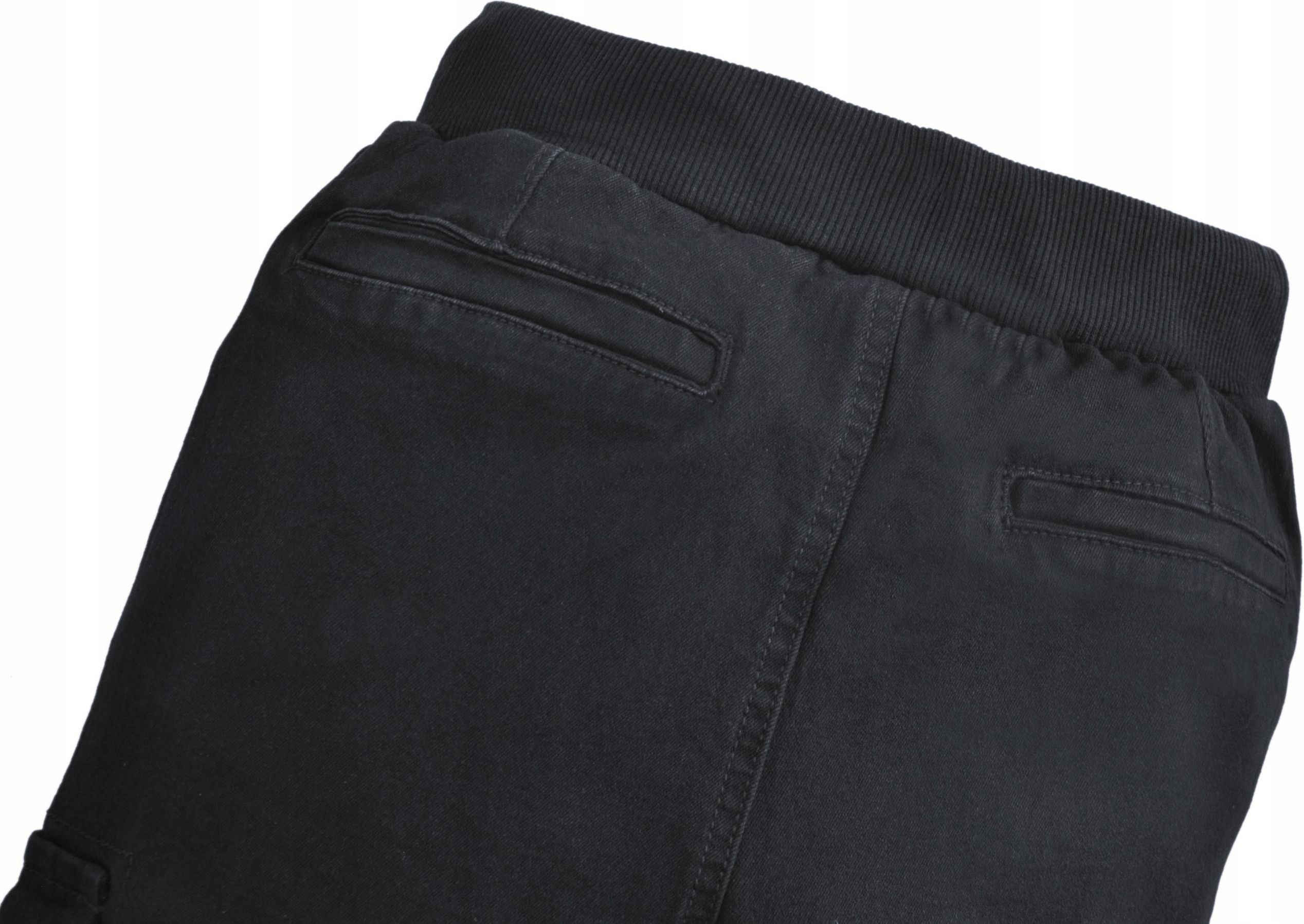 Casto Spodnie chłopięce Bojówki grube Guma ocieplane polarem r 176 ...