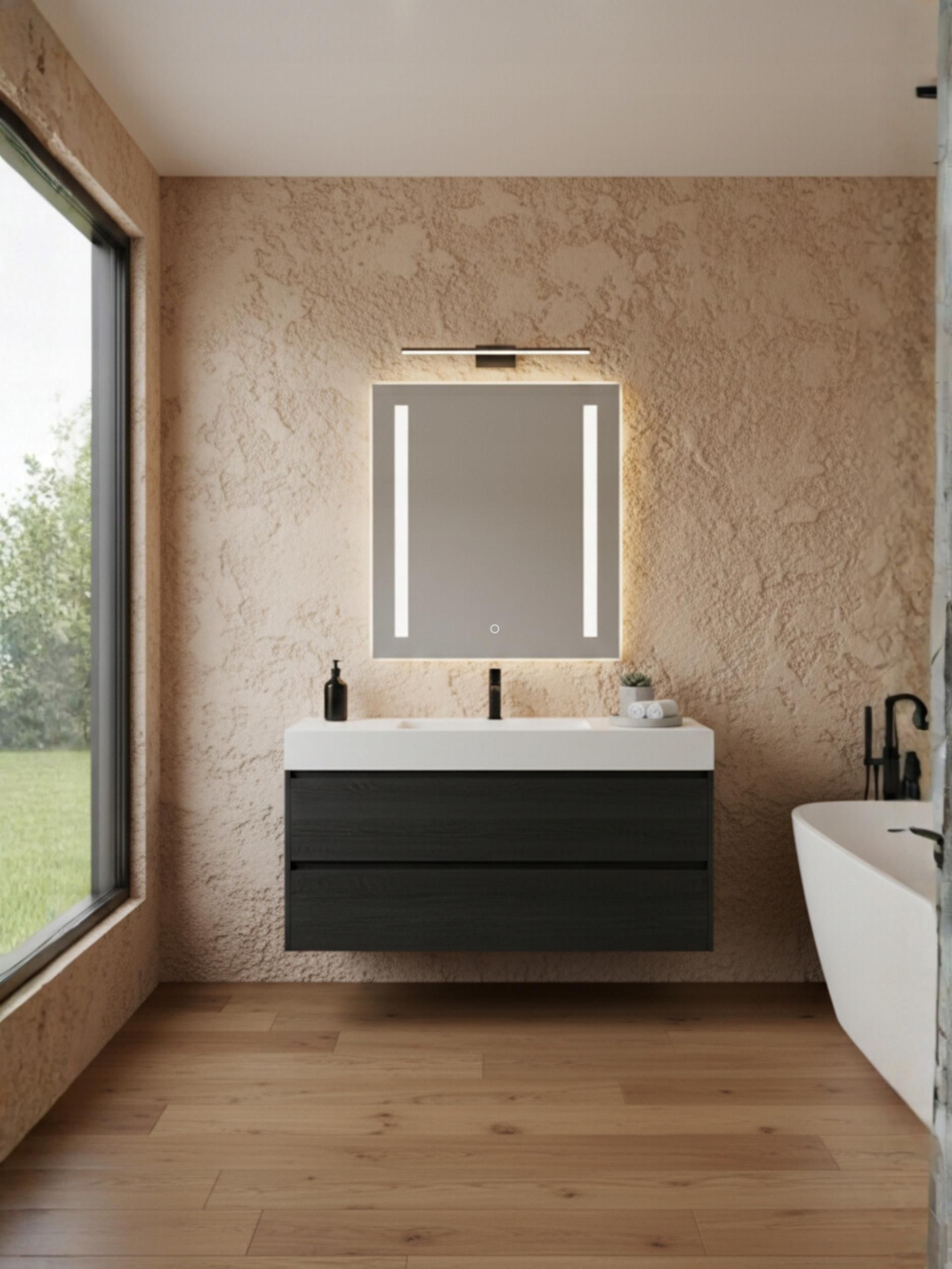 Lustro LED Venus , 21 rozmiarów , Włącznik Dotykowy , 50x50cm, Made in ...
