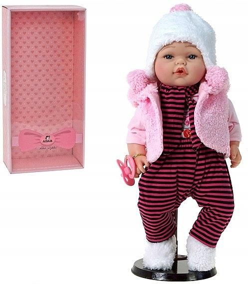 Lalka Adar Lalka Bobas 40Cm Mówi Śpiewa W Opakowaniu Prezentowym - Ceny ...