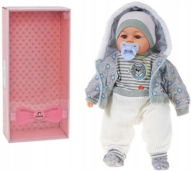 Lalka Adar Bobas Lalka 45Cm Mówi Śpiewa Smoczek+Lux Opakowani - Ceny i ...