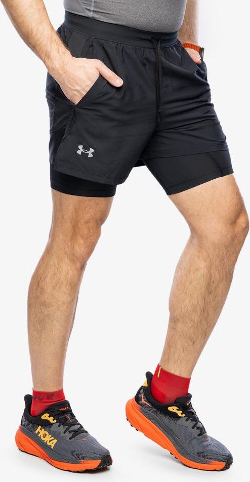 Under Armour Spodenki do biegania męskie Launch 5 inch 2-in-1 Short ...