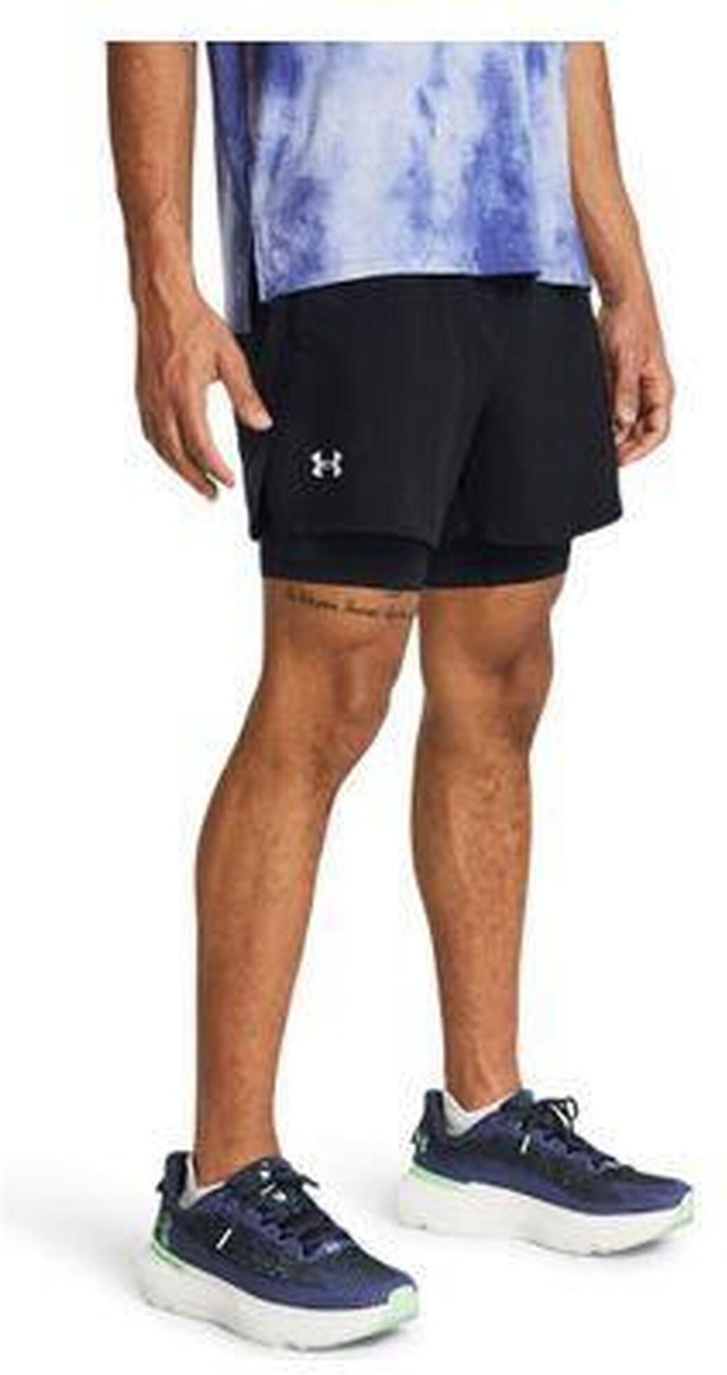 Under Armour Spodenki do biegania męskie Launch 5 inch 2-in-1 Short ...