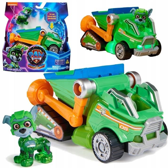 Spin Master Psi Patrol The Movie Wielki Film Zestaw Figurka Rocky ...