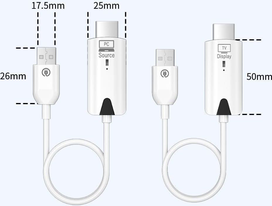 Abel Bezprzewodowy transmiter Hdmi 30m 1080P ,TeleFix HL30D Plug and ...