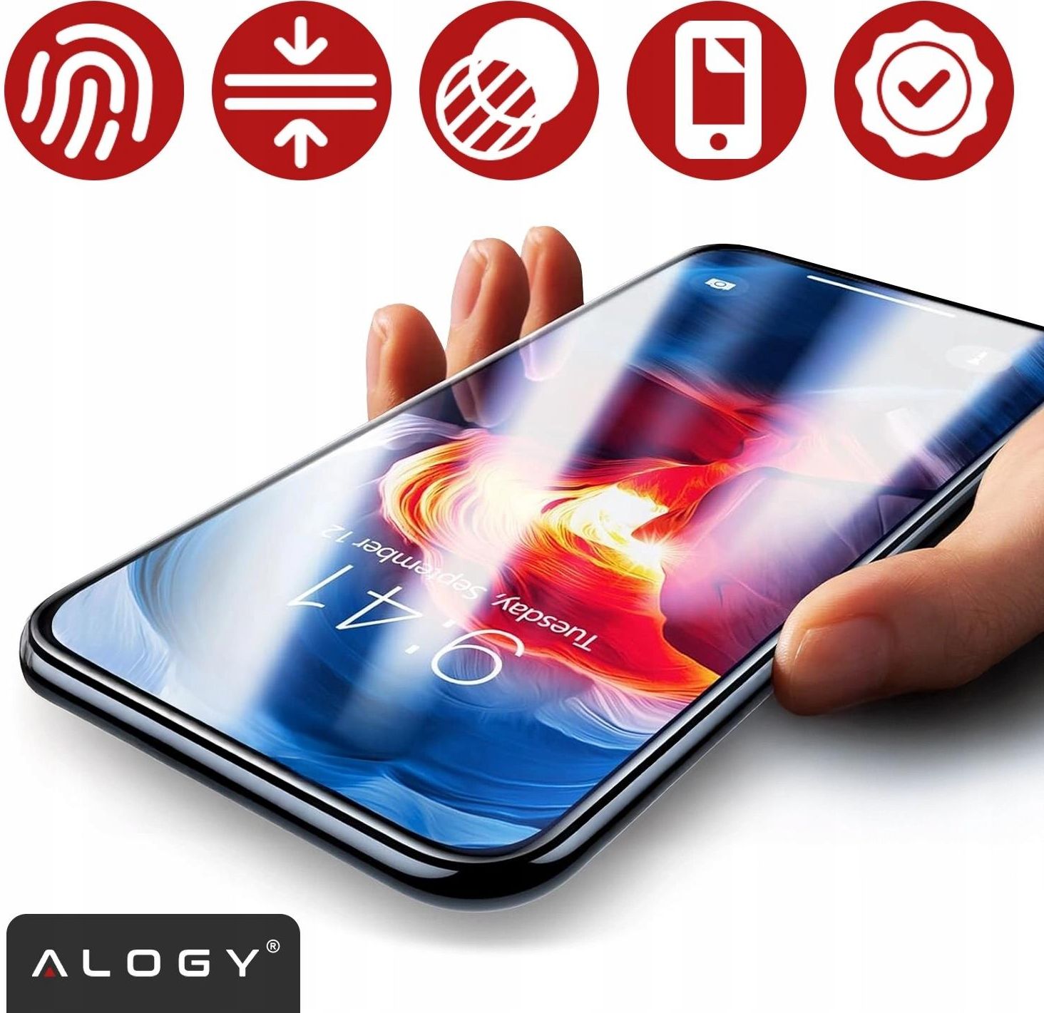 Alogy Folia Ochronna Hydrożelowa Do Iphone 16 Na Ekran Telefon Odporna ...