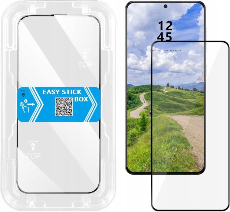 Radian Szkło Hartowane Z Ramką Do Montażu Szybka Easy Fit Do Realme Gt ...