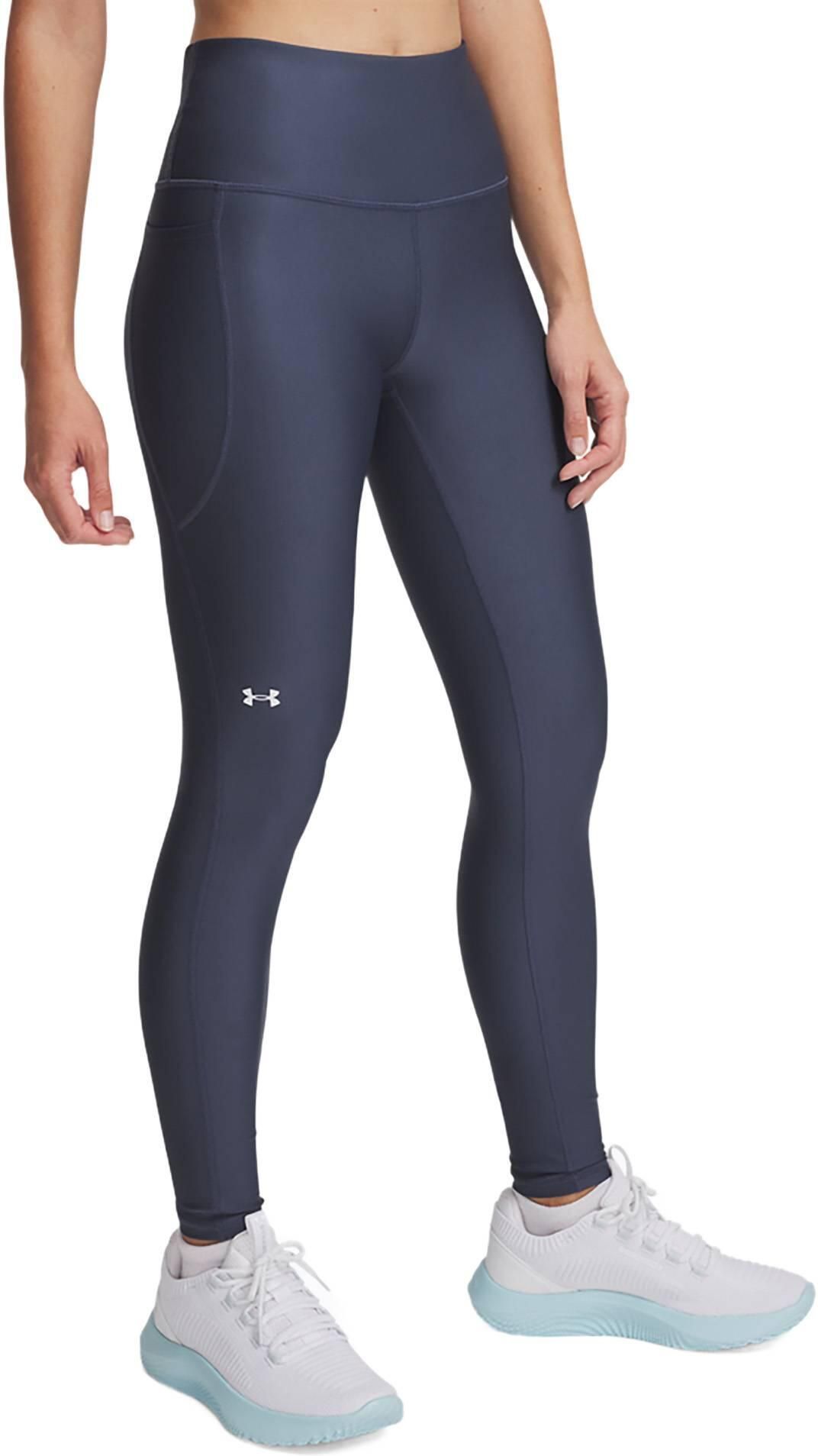 Under Armour Legginsy Treningowe Damskie Hg Hirise Downpour Szary ...