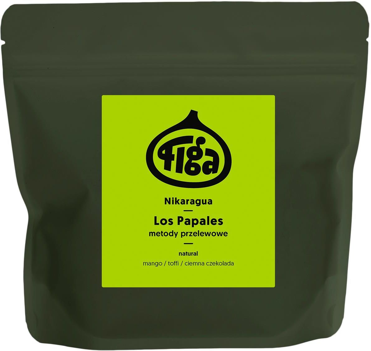 Kawa Figa Coffee kawa ziarnista Nikaragua Los Papales Natural Filter ...