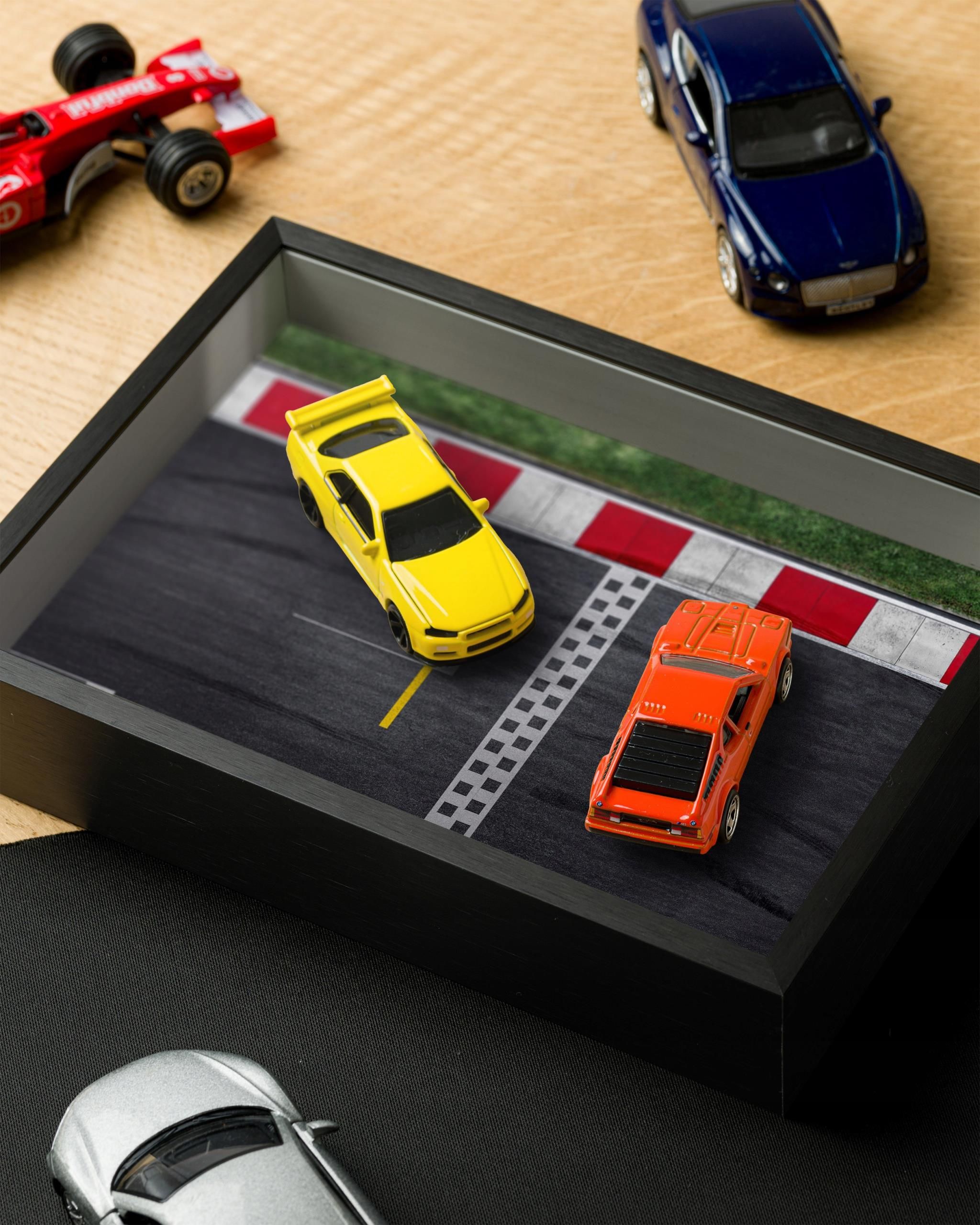 Ramka tradycyjna Ertom Ramka na zdjęcie 50x70 aluminiowa box 3D głęboka ...