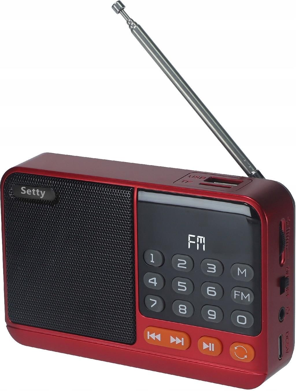 Setty mini radio Fm głośnik Bluetooth SFM-01M - Opinie i ceny na Ceneo.pl