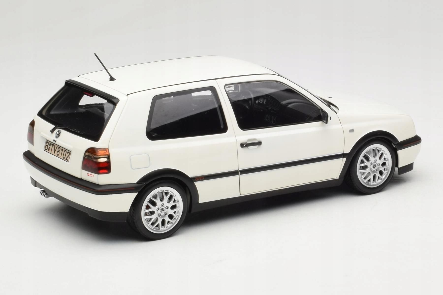 Volkswagen Vw Golf 3 Iii Mk3 Gti 1996 Candy White Norev 1:18 Model ...