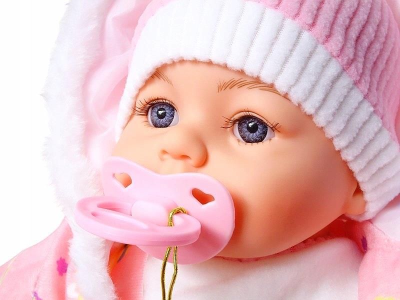 Lalka Xq Adar Lalka Bobas 45Cm Mówi Śpiewa Smoczek Lux Opakowani - Ceny ...