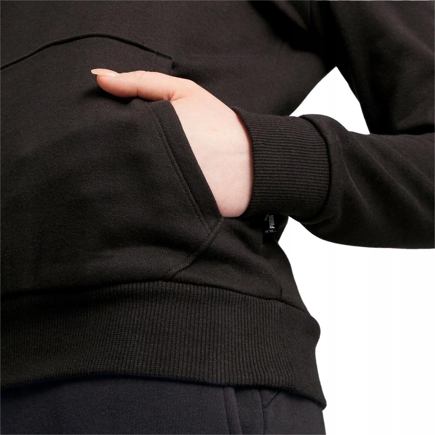 Bluza Damska Z Kapturem Sportowa Dresowa Ocieplana Ess+ Logo Lab Fl ...